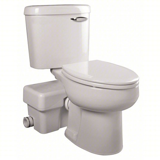Liberty Pumps AscentII-RSW Macerating Toilet 1.28 Gallons per Flush, R ...