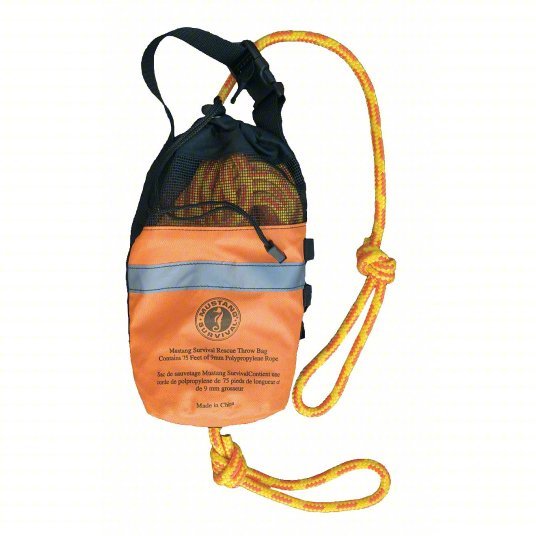 Mustang Survival MRD075-0-0-215 Throw Bag Multi-Filament Polypropylene ...