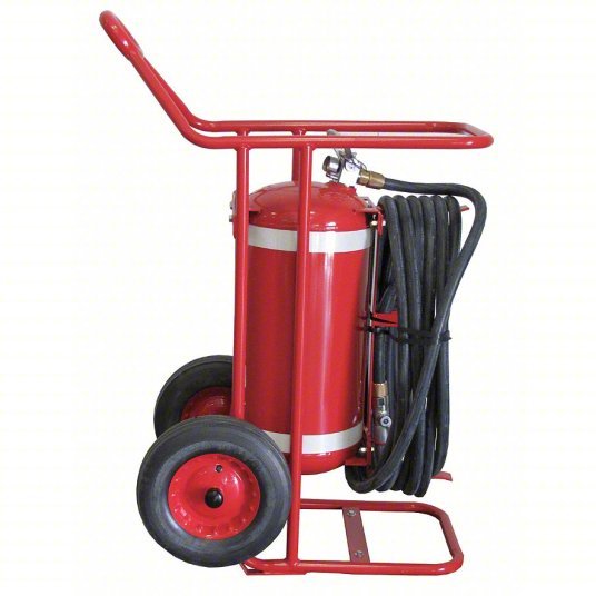 Amerex 673 Wheeled Fire Extinguisher 65 lb Extinguisher Capacity, 4A:8 ...