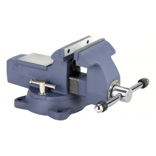 Palmgren 9629745 Combination Vise Heavy Duty, Enclosed, 5 in Jaw Face ...
