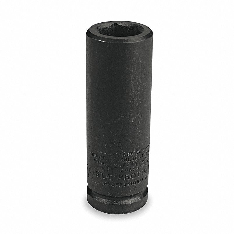 Proto J07524-LT Impact Socket, 3/4 In Dr, 1-1/2 In, 6 pt — KVM Tools Inc.