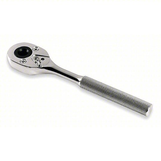 Proto J5249FW Hand Ratchet Pear, Reversing, 7 in Overall Lg, Chrome, 1 ...