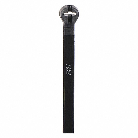 TY-RAP TY25MX-A Cable Tie: 7 1/2 in Nominal Lg, 1 3/4 in Nominal Max ...