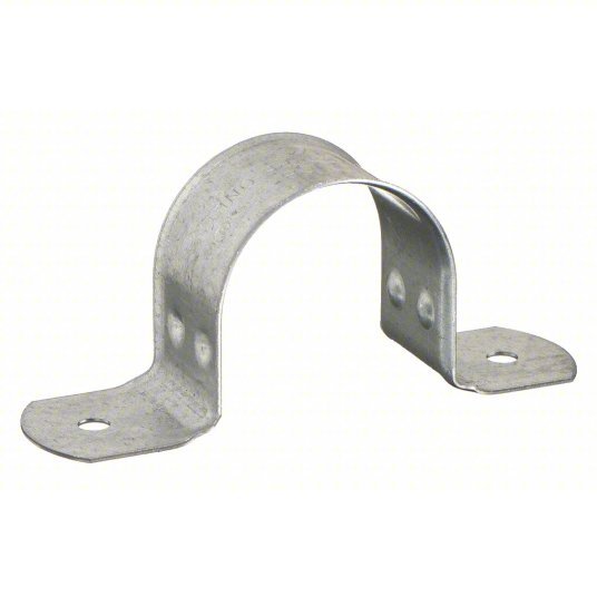 Nvent Caddy 1080125EG Pipe Strap Pre-Galvanized Steel, For 1 1/4 in Pi ...