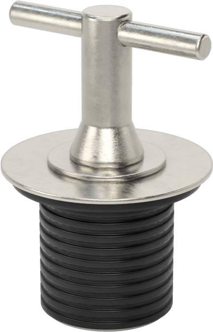 McMaster 2908K17 Stainless Steel T-Handle Expansion Plug for 1-1/4 Pip ...