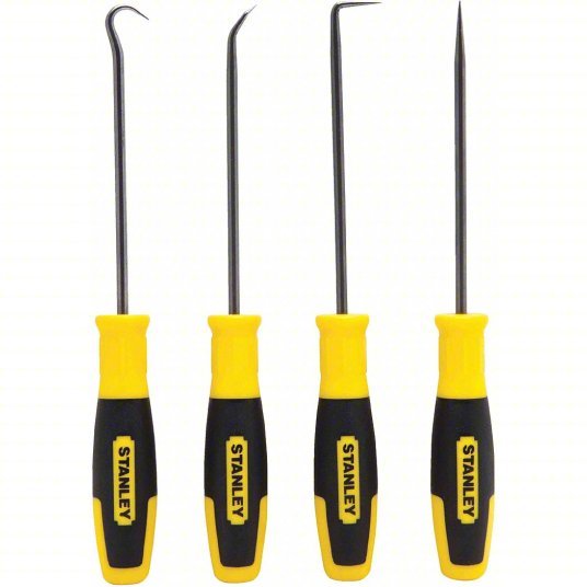 Stanley 82-115 Hook/Pick Set Stainless Steel, Angle/Hook/Push/Pull/Str ...