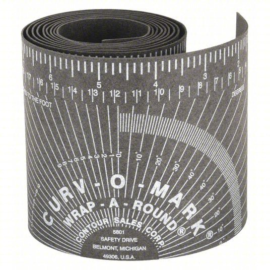 Jackson Safety 14753 Wrap-a-Round Tape Measure For 3 in to 10 in Pipe ...