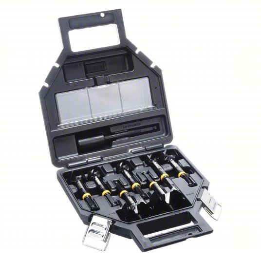 DeWalt DW1649 Wood Drilling Bit Set 6 in Overall Lg — KVM Tools Inc.