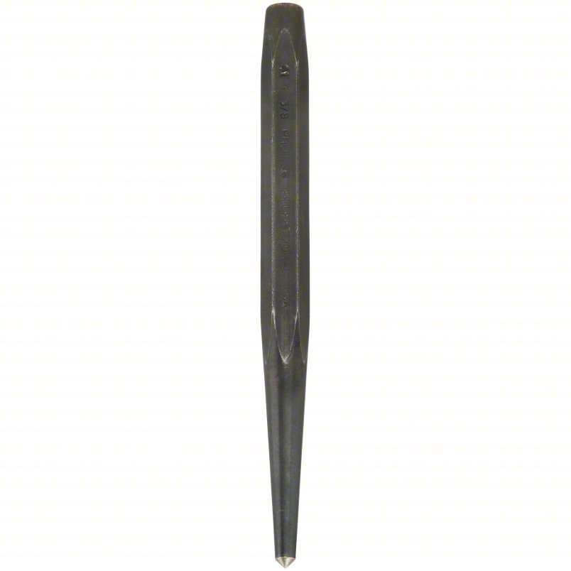 Proto J413/8 Center Punch 3/8 in Tip Size, Hexagon, 5 in Overall Lg, P ...