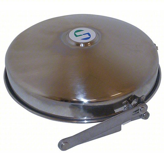 Haws 9102 Dust Cover, Stainless Steel, Silver — KVM Tools Inc.