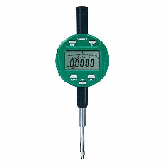 Insize 2104-10E Digital Indicator Inch/Metric, +/- 0.0015 in Accuracy ...