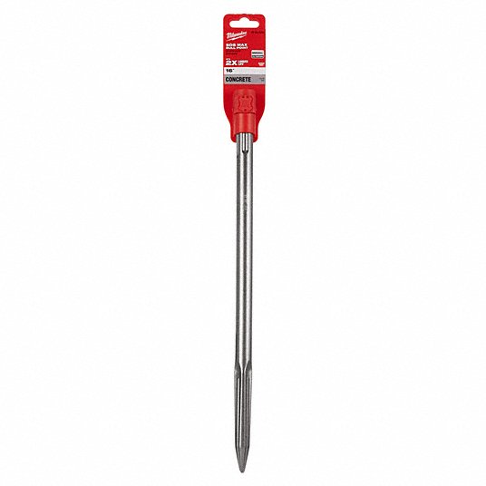Milwaukee 48-62-4250 16 in SLEDGE SDS-MAX Bull Point Chisel — KVM Tools ...