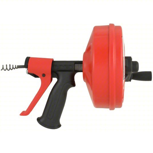 Ridgid POWER SPIN+ Drain Cleaner 25 ft Cable Lg, Power Drill Compatibl ...
