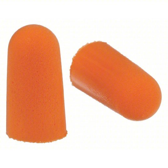 3M 29008 Ear Plugs Bullet, 29 dB NRR, Gen Purpose, Uncorded, Disposabl ...
