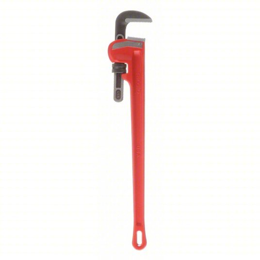 Ridgid 31035 Heavy-Duty Pipe Wrench Cast Iron, 5 in Jaw Capacity, Serr ...