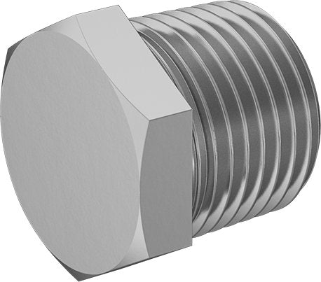 McMaster 50785K22 Hollow Plug with External Hex Drive, 1/4 NPT — KVM ...