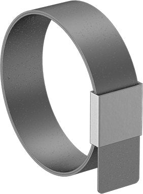 McMaster 5655K17 Low-Profile Band Clamps for Firm Hose, Galvanized Ste ...