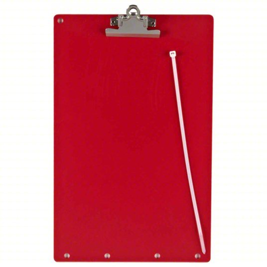 Brady LOCB Lockout Clipboard 30 in Overall Ht, 24 in Overall Wd, Engli ...