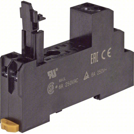 Omron P2RFZ-08-E Relay Socket 5 A Rating, DIN-Rail & Surface Socket Mo ...