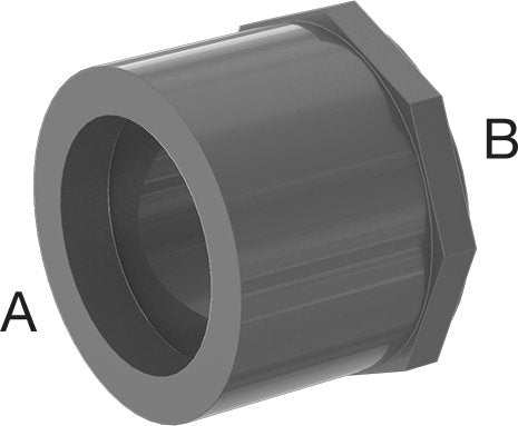 McMaster 6826K127 Bushing Adapter, 2 Socket Male x 1-1/2 Socket Female ...
