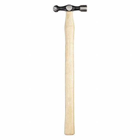 KVM Tools KV6DWN9 Ball Peen Hammer Wood, Steel, 4 oz Head Wt, 17 mm Fa ...