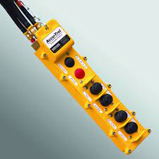 Ingersoll Rand A2-4Y0 Pendant,2 Function,4 Button,W/Emergency Stop ...