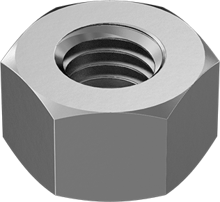 McMaster 90725A760 Zinc-Plated Steel High Hex Nut Class 8, M24 x 3 mm ...