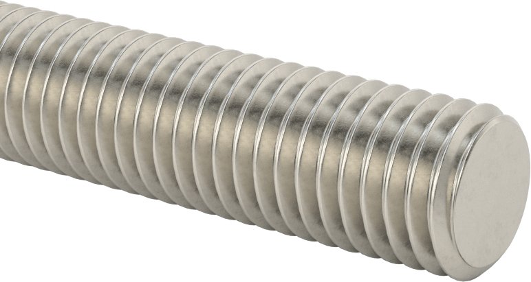 McMaster 96545A246 Fully Threaded Corrosion Resistant Rod Grade B8m 31 ...