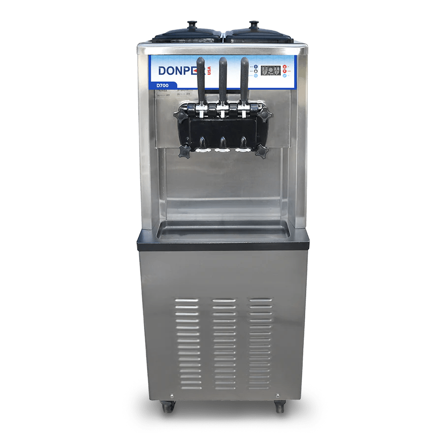 Donper D700 Dual Flavor Soft Serve Ice Cream Machine with Twist — KVM ...