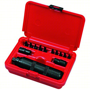 Proto JHANDIM Hand Impact Driver Set, 3/8 in Drive, Black Oxide, 13-Pi ...