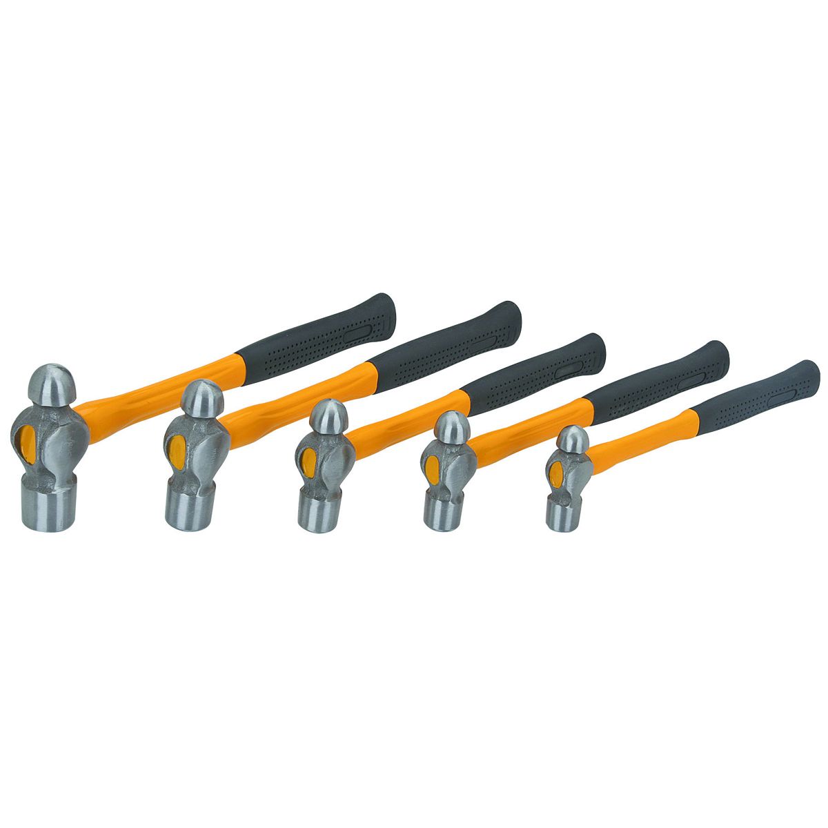 KVM Tools Pittsburgh 39217/61516 Ball Peen Hammer Set, 5 Piece — KVM ...