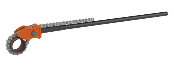Petol C16-P Chain & Strap Wrench 18" Max Pipe, 77" Chain Length — KVM ...