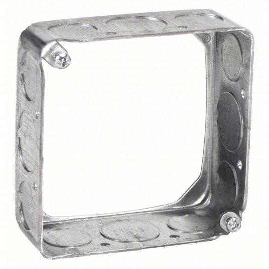 Raco 203 Extension Ring Galvanized Steel, 1 1/2 in Nominal Dp, 4 in No ...