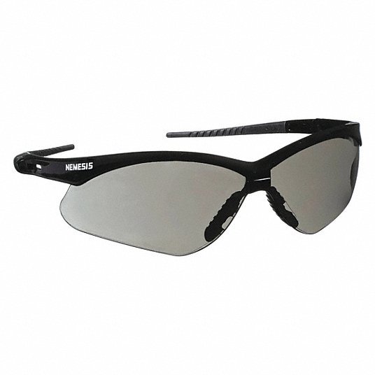 Kleenguard 25688 V30 Nemesis Safety Glasses, Mirror Coating, Scratch ...