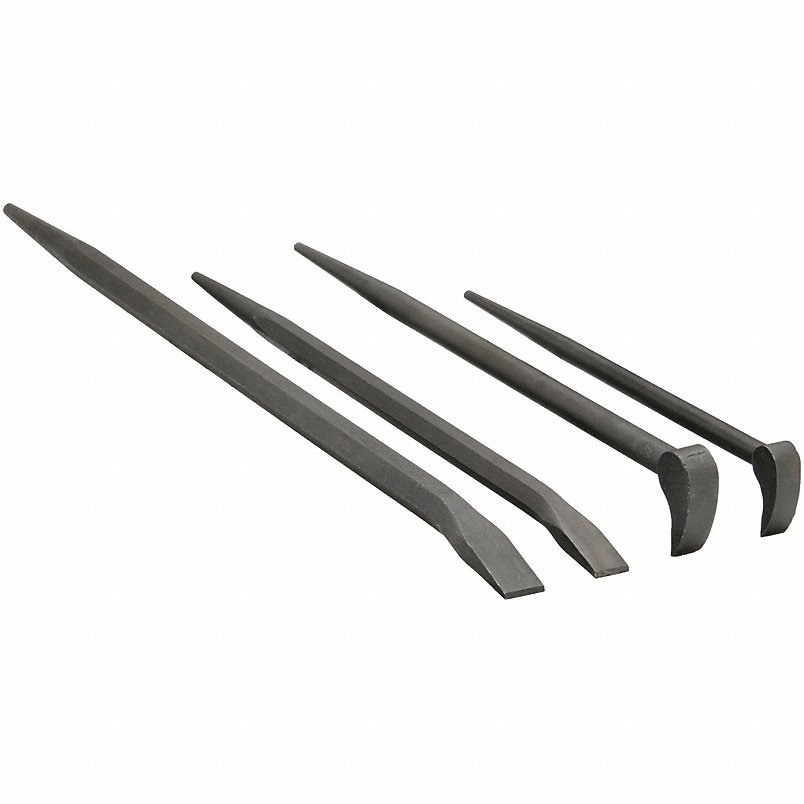 Proto J2100 Pry Bar 4 Piec Set, Forgd High Carbn Stel — KVM Tools Inc.