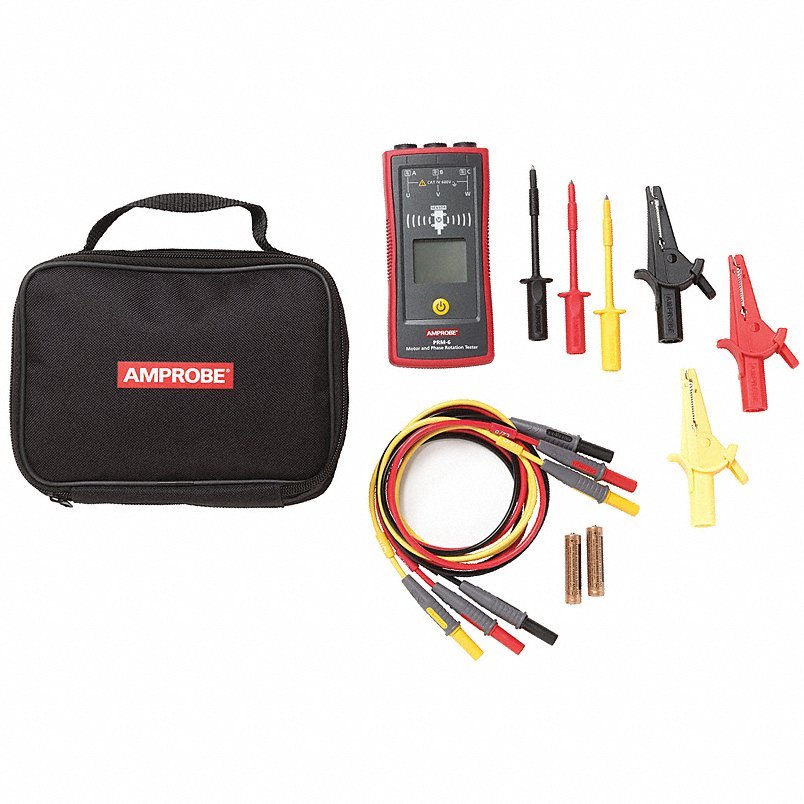 Amprobe PRM-6 Phase Sequence/Motor Rotation Tester Digital, 50 to 700V ...