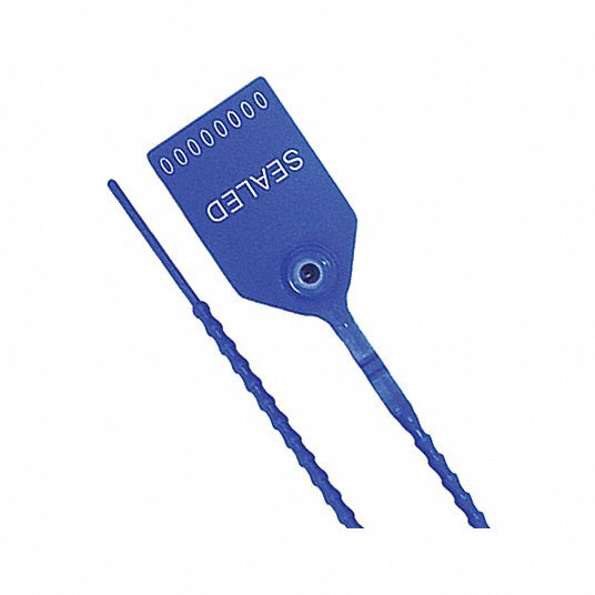 Universal UPULL-HD 12 BLUE100 Pull-Tight Seals, Blue, Plastic, PK100 ...