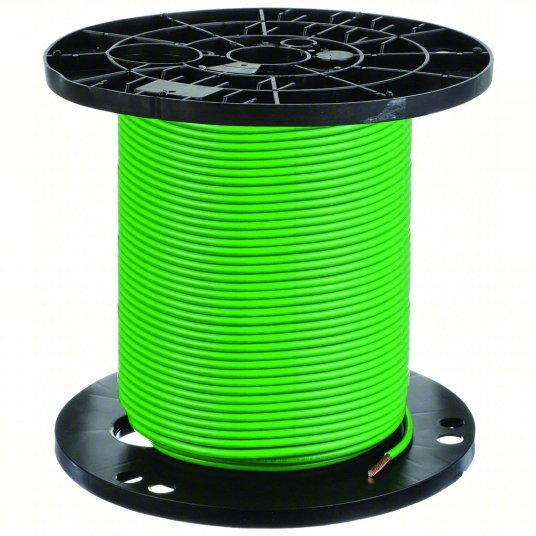 Southwire 20497401 Building Wire 6 AWG Wire Size, 1 Conductors, 500 ft ...