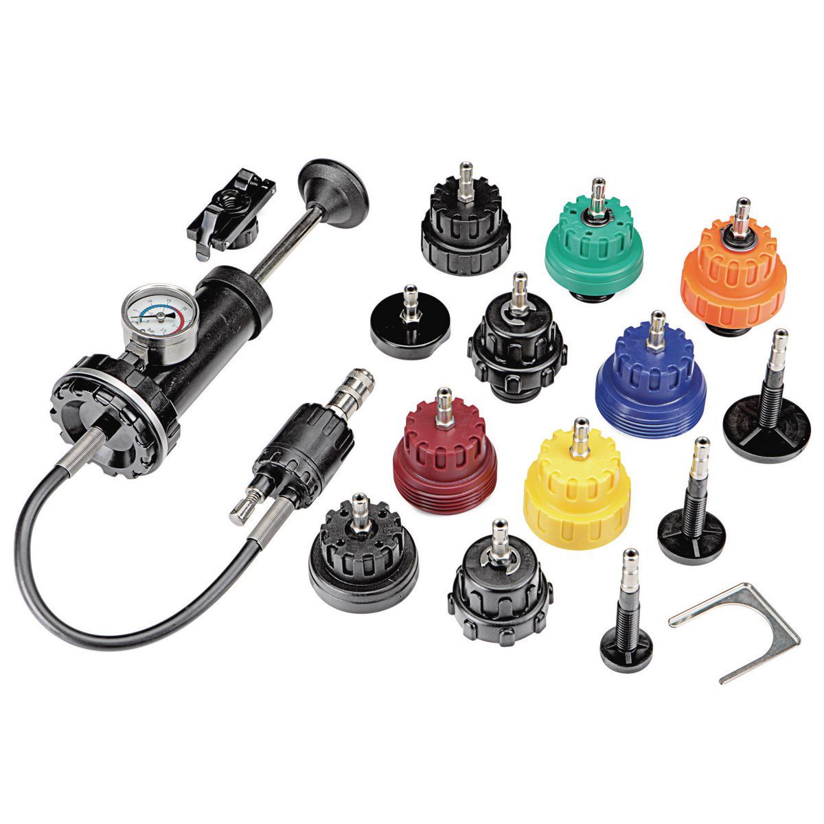 KVM Tools KV1DXL5 Radiator Cap Pressure Tester — KVM Tools Inc.