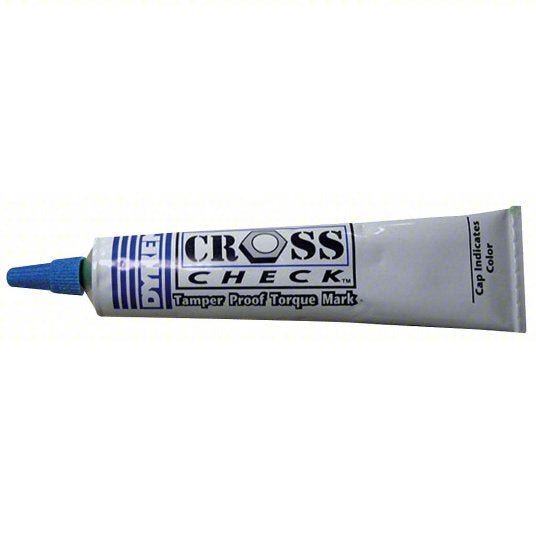 Dykem 83318 Permanent Tamper-Proof Indicator Paste, Medium Tip, Blue C ...
