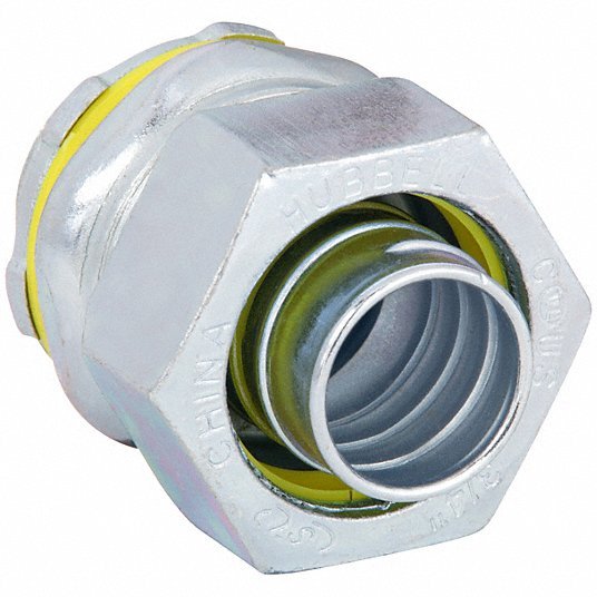 Raco 3404 Noninsulated Connector, 1 In., Steel — KVM Tools Inc.